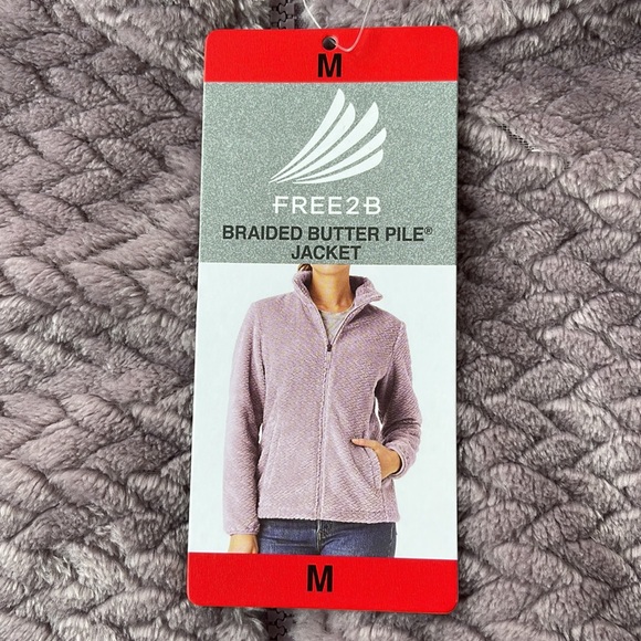 Free2B | Jackets & Coats | Free 2b Braided Butter Pile Jacket | Poshmark